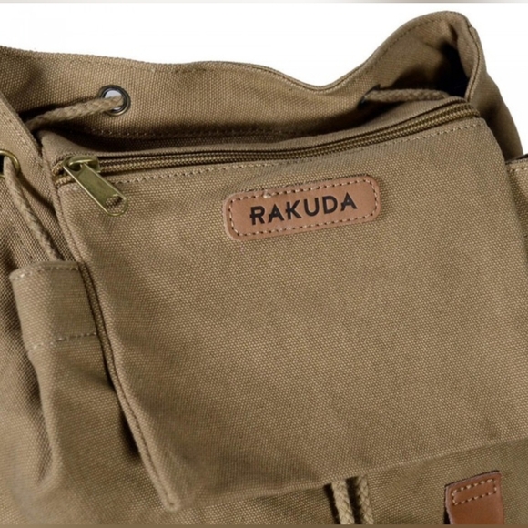Rakuda | Bags | Rakuda Cargo Vintage Canvas Travel Backpack Nwt | Poshmark